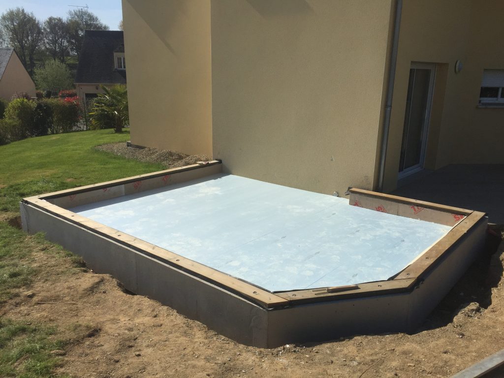 longrine beton et isolation sous dallage (2) – Dupré Bois Construction
